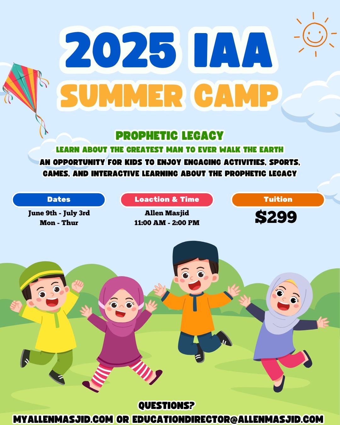 Summer Camp - Islamic Association of Allen - Welcome to IAA